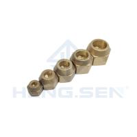 China ROHS Flare Nut Brass Pipe Fittings 1/4 Inch Multi Function Durable for sale