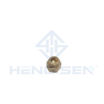 China Forged Aircon Brass Insert Nut , Titanium Refrigeration Brass Flare Fittings for sale