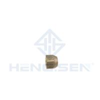 China Forged Aircon Brass Insert Nut , Titanium Refrigeration Brass Flare Fittings for sale