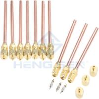 China 15G/20G/25G Refrigeration Copper Filter Drier , ROHS Copper Drier Filter With Valve for sale