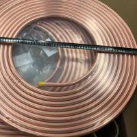 China Thickness 0.2-120mm Copper Pipe Roll , Practical Refrigerator Copper Coil for sale