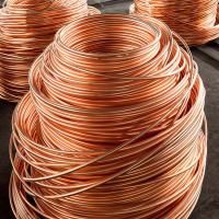 China Antiwear Practical Copper Tubing For Aircon , Multipurpose Copper Refrigerator Coil for sale