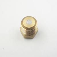 China Equal Brass Fusible Plug Fitting Tube Adapter Eutectic Alloy Hex Parts For Refrigeration Air Conditioner for sale