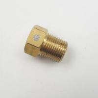 China Equal Brass Fusible Plug Fitting Tube Adapter Eutectic Alloy Hex Parts For Refrigeration Air Conditioner for sale