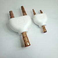 China Air Conditioner Refrigerator Pipe Fittings Copper Y Branch Pipe TOSHIBA BY105E for sale