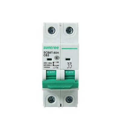 China 2 Pole AC MCB Switch for sale
