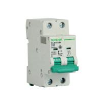 China AC 230V 16A 2 Pole 35mm Rail Mounting Air Switch for sale