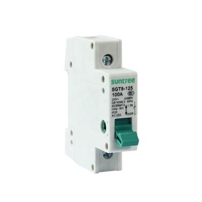 China Isolation Switch SGT8-125 Thermosetting MCB Circuit Breakers for sale