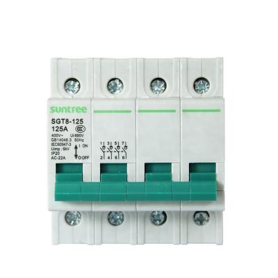 China 3kA 4Pole AC SGT8-125 Electronic Disconnect Switches for sale