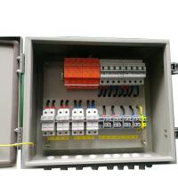 China TUV Solar PV System IP65 DC Combiner Box for sale