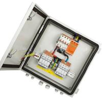 China SHLX-PV 8Strings DC Iron Solar Combiner Box for sale