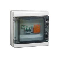 China 2Input 1Output Waterproof Plastic Electrical Combiner Box for sale