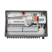 China IP65 Waterproof 8 Way 2 Output DC Combiner Box for sale