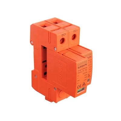 China 40ka Photovoltaic DC SPD 2 Pole 500V Surge Arresters for sale