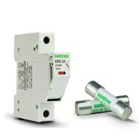 China 10x38 MM 16A Ceramic 1000V DC Fuse Holder For Solar PV System for sale