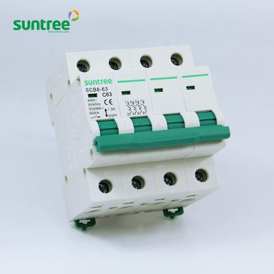 China IEC60898 10ka 4p 2p 6ka 230v Mcb Circuit Breakers for sale