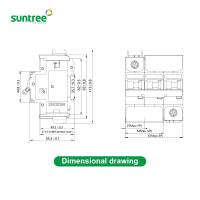 China TUV 1000VDC 6KA Miniature Circuit Breaker For Solar System for sale