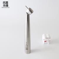 China 45 Degree SUS304 Dental Handpiece with 370,000 RPM Speed and 4-Point Spray Anti-Suckback System for sale