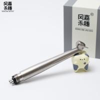 China 45° Head B4 Dental High Speed Handpiece with Ceramic Bearing 370000 RPM Push Button Chuck for sale