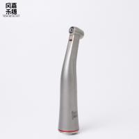 China 1:5 Internal Channel Slow Speed Straight Handpiece with 200,000 RPM and German Ceramic Bearings for sale