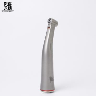 China 1:5 Internal Channel Slow Speed Straight Handpiece with 200,000 RPM and German Ceramic Bearings for sale