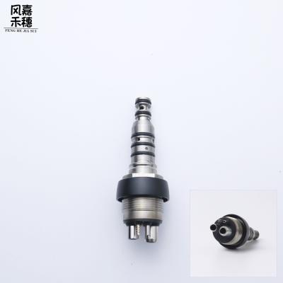 China 360° Rotation Dental Handpiece Fiber Optic Non Fiber Optic Adjustable Water Spray K-Type Quick Coupler for sale