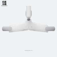 China ABS Glossy White Dental LED Shadowless Lamp with 120cm Arm and 5500K-6500K Color Temperature for Oral Medical Procedures for sale