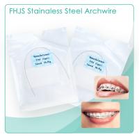 China Stainless Steel Orthodontic Archwires Round Square Upper/Lower Dental - 10PCS/Bags, 100000 Sets/Month for sale