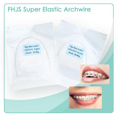 China Dental Orthodontic Copper-NiTi Round Arch Wires with Preformed Stops - 0.014