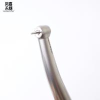 China SUS304 Silver High Speed Dental Handpiece with 320,000-400,000 RPM and 3-Point Water Spray System for sale