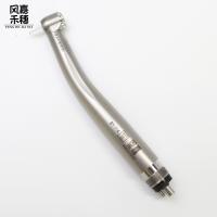 China SUS304 Silver High Speed Dental Handpiece with 320,000-400,000 RPM and 3-Point Water Spray System for sale