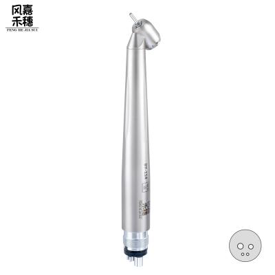 China Dental High Speed 45 Degree Surgical Handpiece 304 Stainless Steel 370000 RPM 4 Point Spray for sale