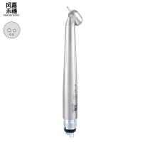 China 45 Degree Dental High Speed Handpiece 370000 RPM 4 Way Water Spray Lightweight for sale