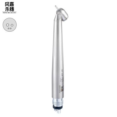 China 45 Degree Dental High Speed Handpiece 370000 RPM 4 Way Water Spray Lightweight for sale