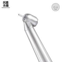 China 45 Degree Dental High Speed Handpiece 370000 RPM Push Button Ceramic Bearing Stainless Steel for sale