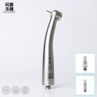 China Silver High Speed Handpiece Torque Head Quick Connector Dental Drill Handpiece for sale