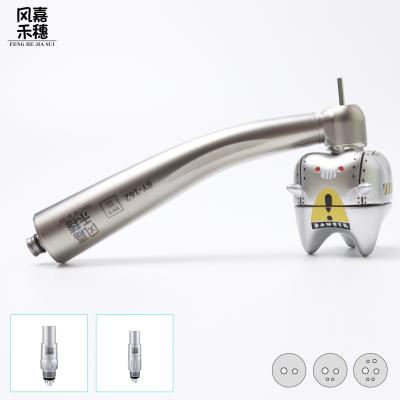 China Silver Dental High Speed Handpiece with 320000-400000 RPM and SUS304 Stainless Steel Head for Precision Dentistry for sale