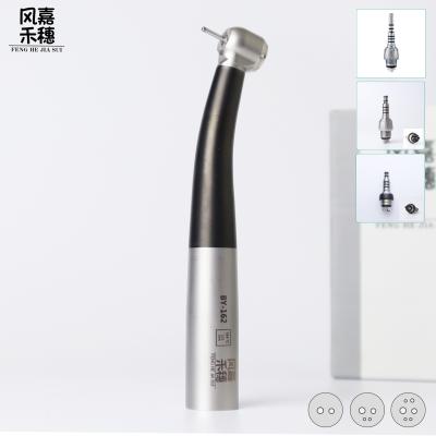 China Torque Head SUS 304 Dental High Speed Handpiece Efficient Optical Fiber Push Button for sale