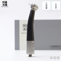 China Fiber Optic Dental High Speed Handpiece 320000-400000 RPM Push Button Stainless Steel for sale