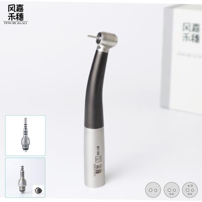 China Ultra Low Noise Dental High Speed Handpiece Standard Head Fiber Optic 320000-400000 RPM Quick Coupler for sale