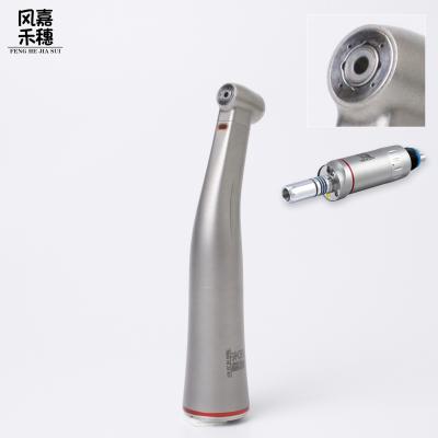 China Stainless Steel Dental Low Speed Handpiece 200000 RPM 1:5 Gear Ratio with Internal Water Cooling for sale