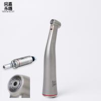 China Silver Dental Low Speed Handpiece with Push Button Standard Head 200,000 RPM and 18-Month Warranty for sale
