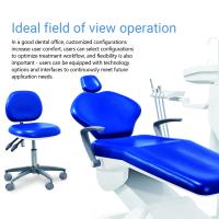 China Electric Dental Exam Chair with 25,000 Lux LED Lighting and Smart Home Support for Oral Surgery for sale