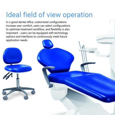 China Electric Dental Exam Chair with 25,000 Lux LED Lighting and Smart Home Support for Oral Surgery for sale