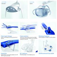 China Electric Dental Exam Chair with 25,000 Lux LED Lighting and Smart Home Support for Oral Surgery for sale