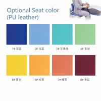 China PU Cushion Dental Chair Unit 220V 50Hz Electric Control with 25,000 Lux Halogen Lamp for sale
