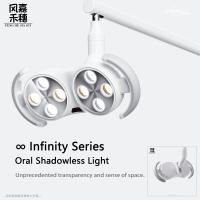 China Medical LED Shadowless Operating Lamp Lightweight Dental Surgical Light Sterilizable Design for sale