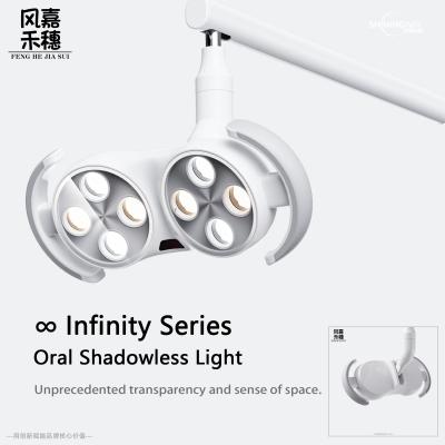 China Medical LED Shadowless Operating Lamp Lightweight Dental Surgical Light Sterilizable Design for sale