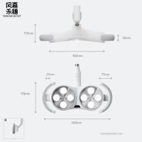 China Dimmable LED Medical Shadowless Lamp with Anti-Glare Technology and High CRI for Surgical Lighting for sale