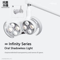 China High CRI LED Medical Shadowless Lamp 4000K with CRI ≥95 and 360° Rotation for Surgical Lighting for sale
